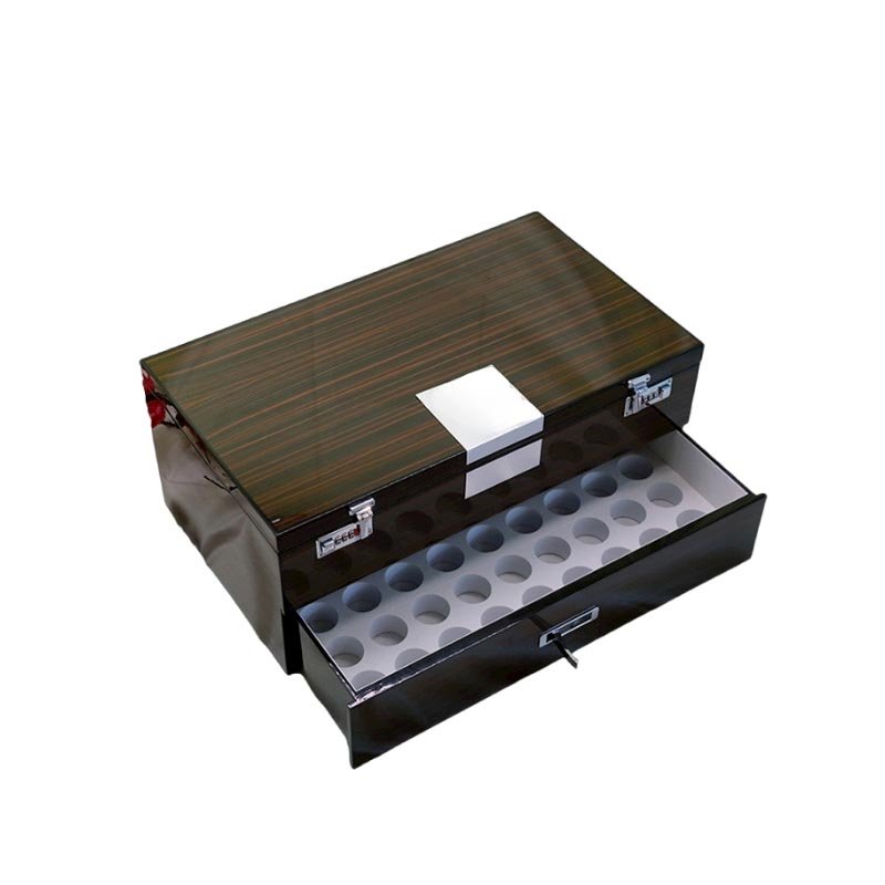 Double Layer Wooden Factory Luxury Handmade Wooden Boxes Wine Gift Box ...