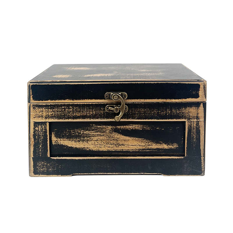 Exquisite Wooden Cigar Box With Cedar Lining And Humidifier For Optimal ...